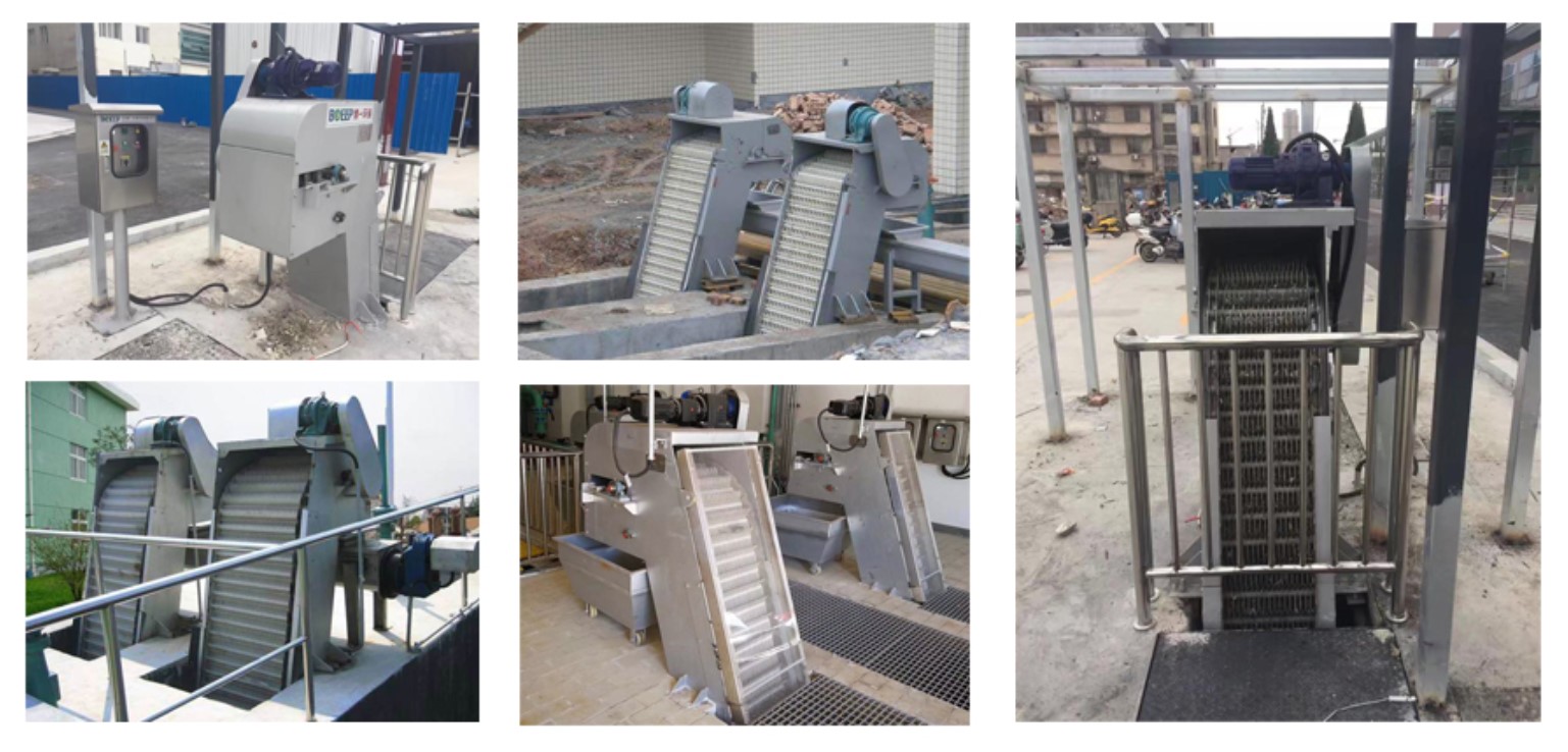 mechanical rotary fine bar screen for sewage filtration from China ...